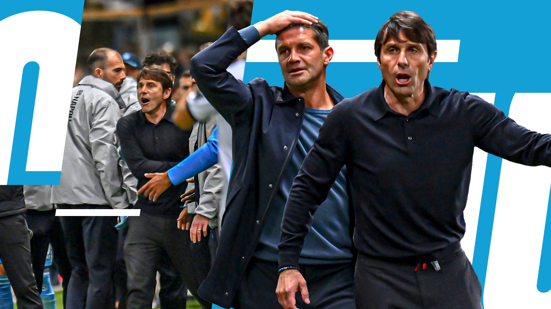Napoli-Inter, Conte contro Chivu 5 mesi dopo il "Ti vengo a prendere ...