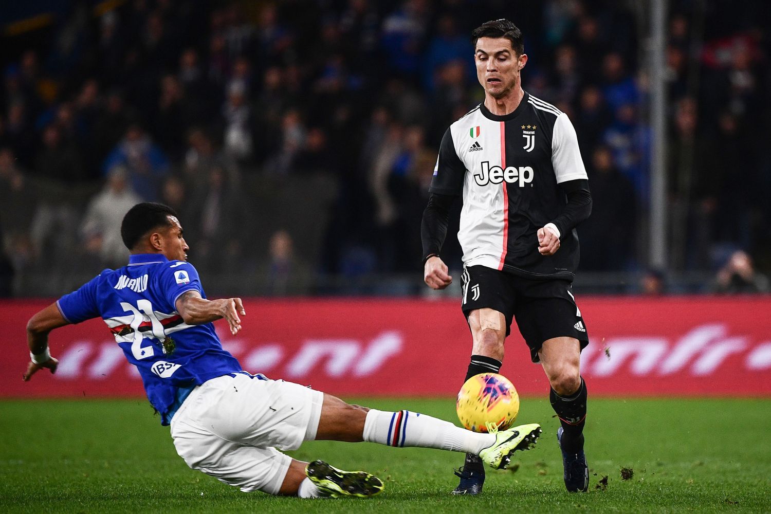 Sampdoria-Juve, la MOVIOLA: gol annullato a CR7, espulso Caprari | Il ...