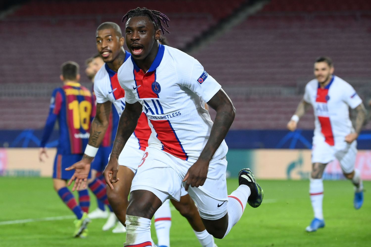 Kean e gli aneddoti al Psg. L'esultanza con Mbappé e Neymar: 'Fuori di ...