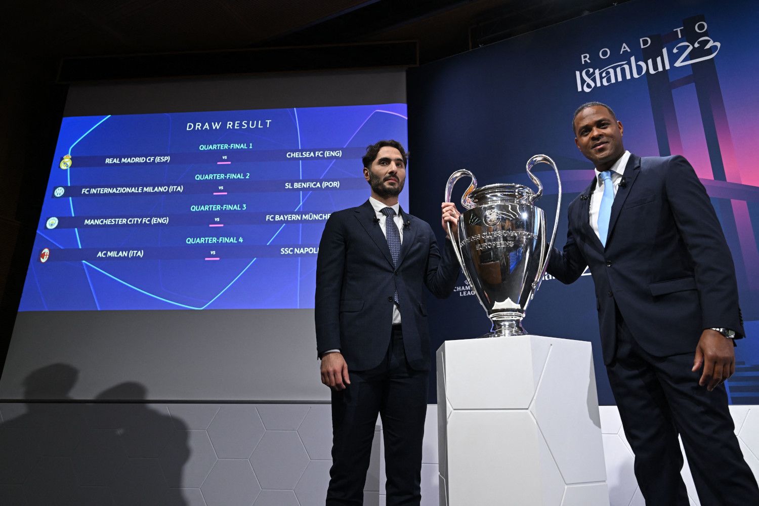 Sorteggi Champions: MILAN-NAPOLI e Benfica-INTER, chi passa s'incontra ...