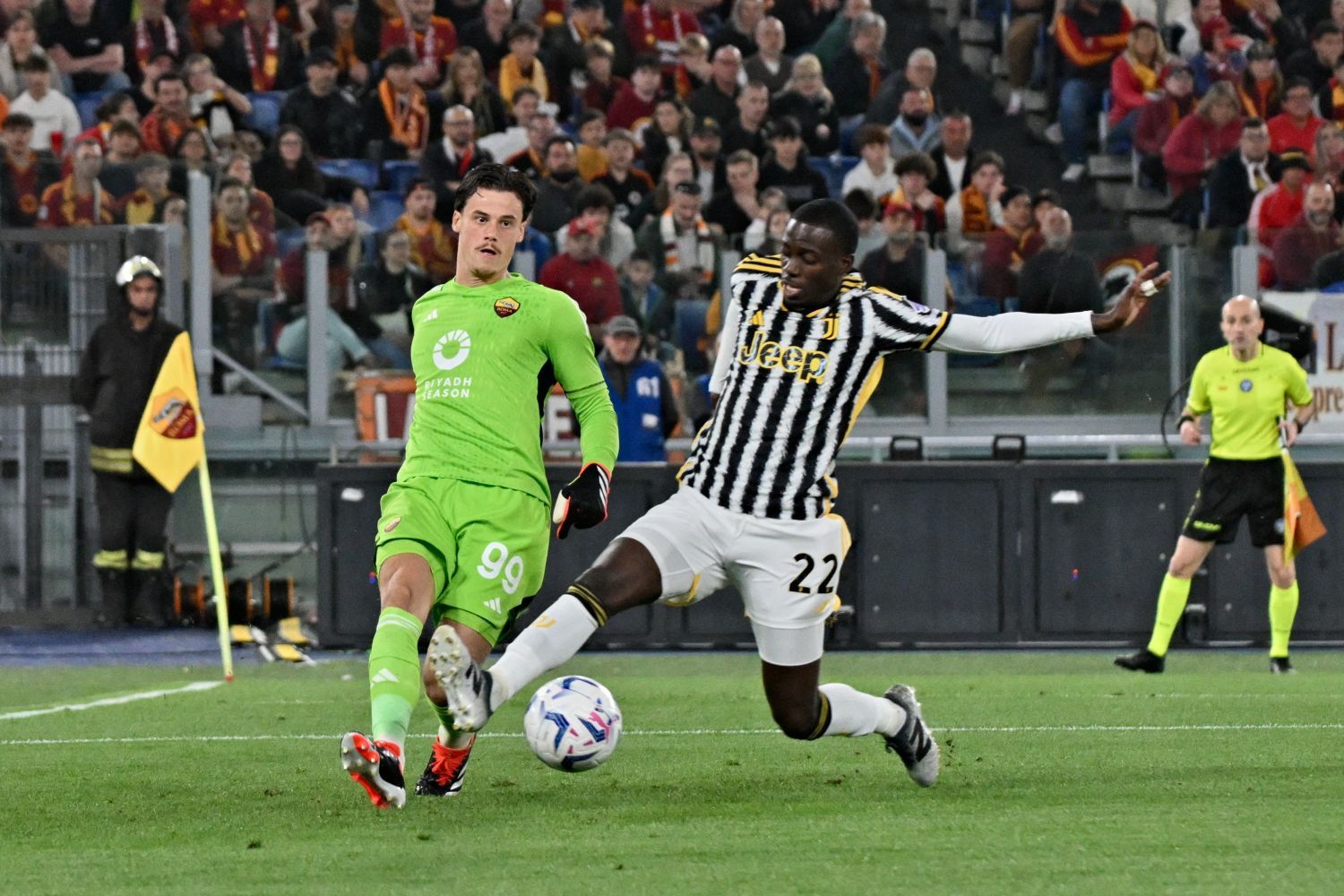 Roma-Juventus, MOVIOLA LIVE | Calciomercato