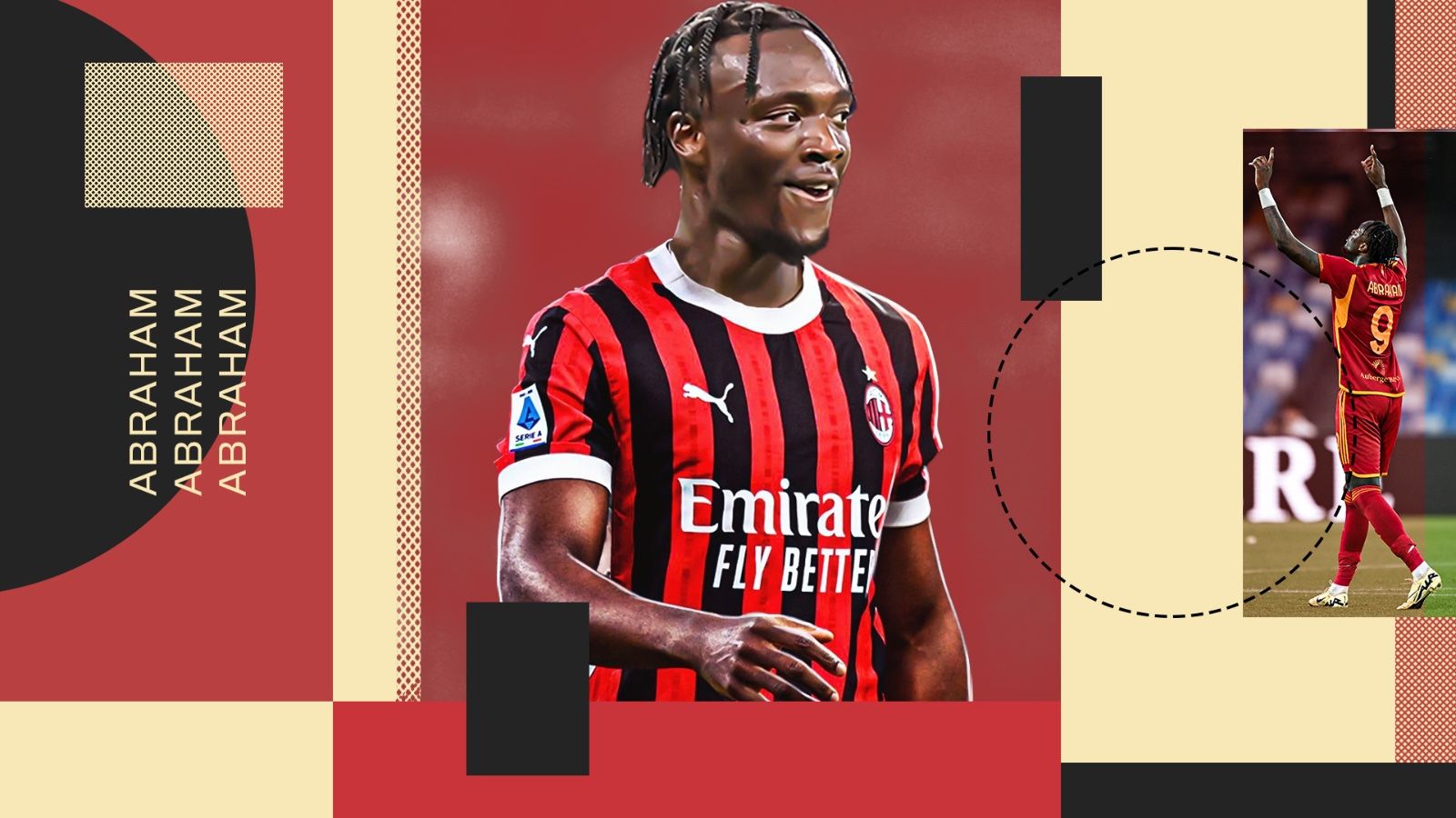 Milan, ecco Abraham dalla Roma: ora è ufficiale | Calciomercato