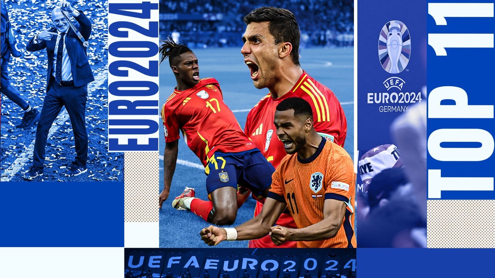 Euro 2024, la top 11: domina la Spagna, pochi "intrusi" | Calciomercato