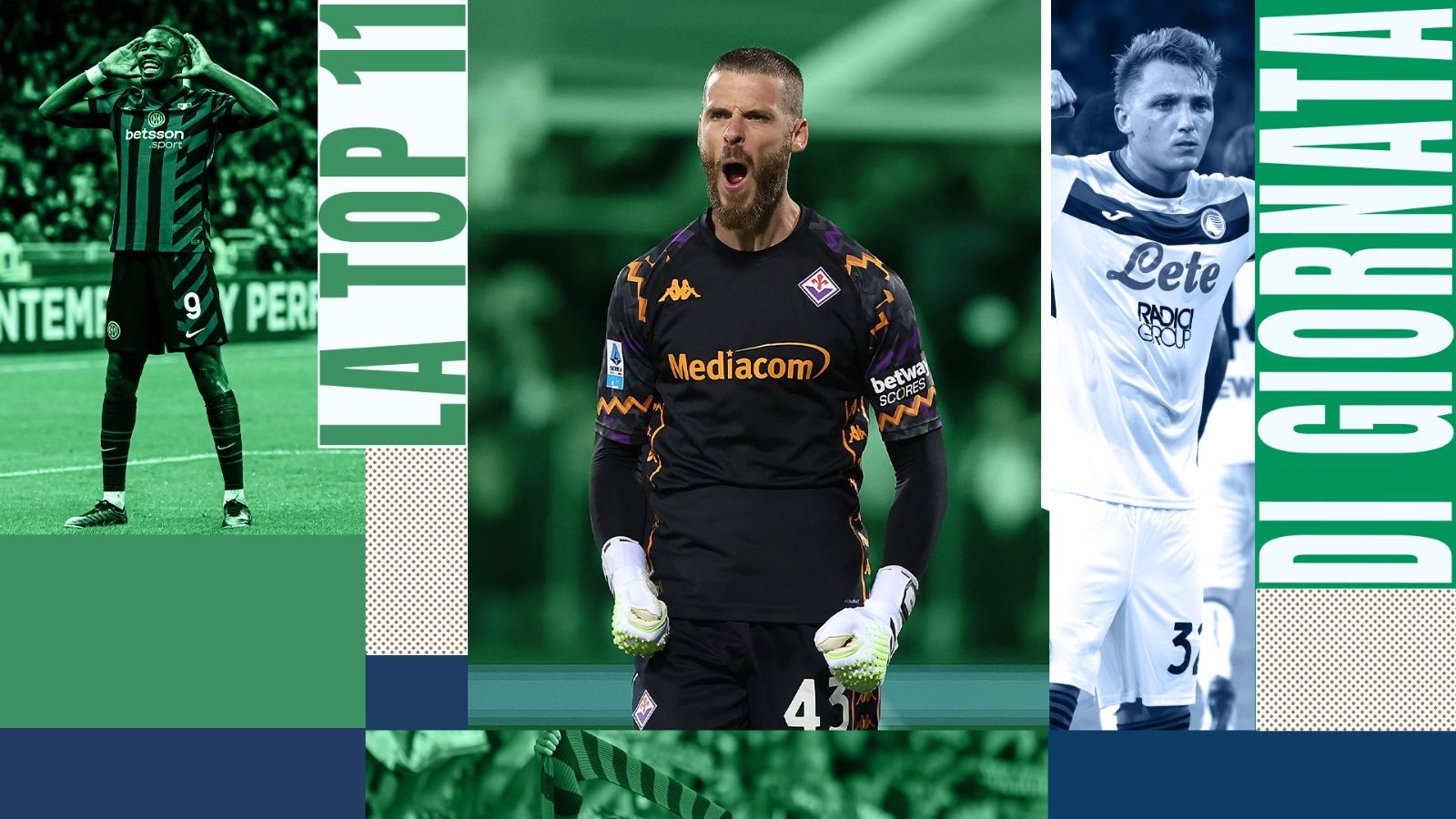 Serie A, la top 11 della 7ª giornata: Bastoni trequartista, Mina ...