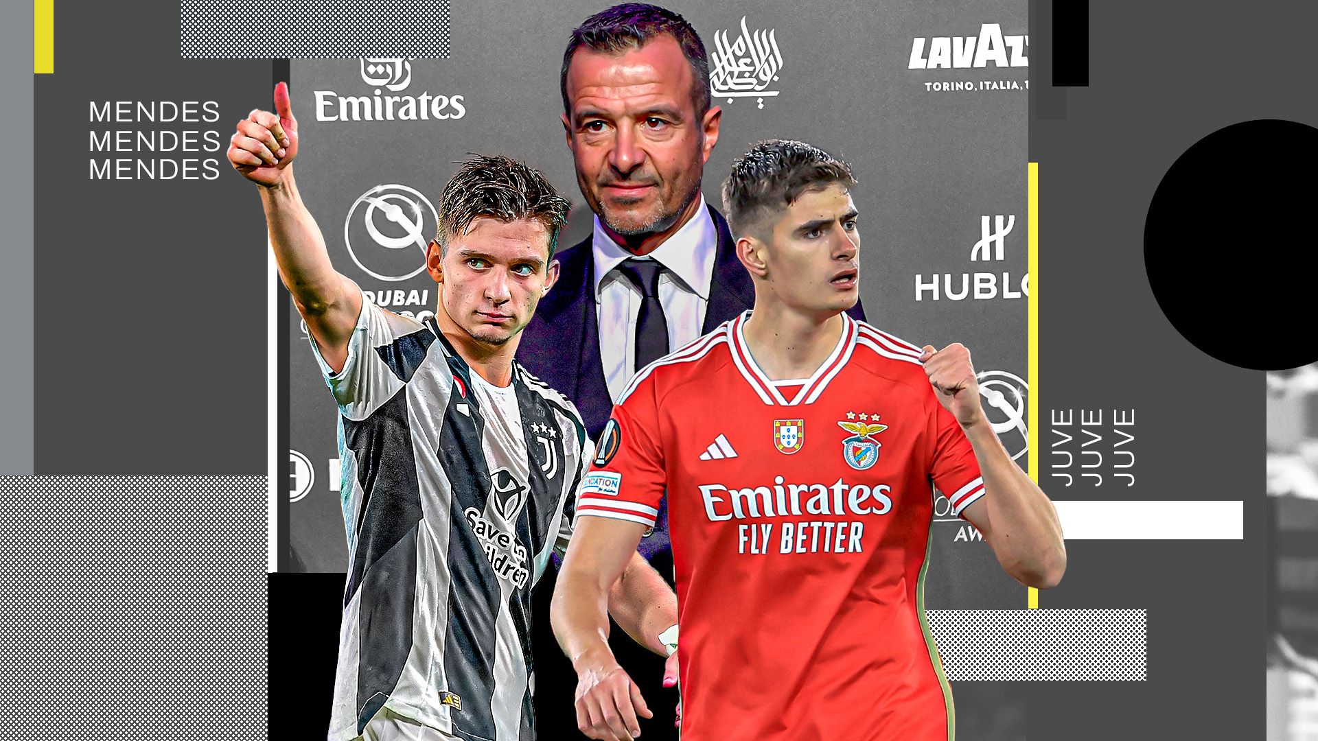 Jorge Mendes: 'Conceicao vuole rimanere alla Juventus'. Poi la risposta ...