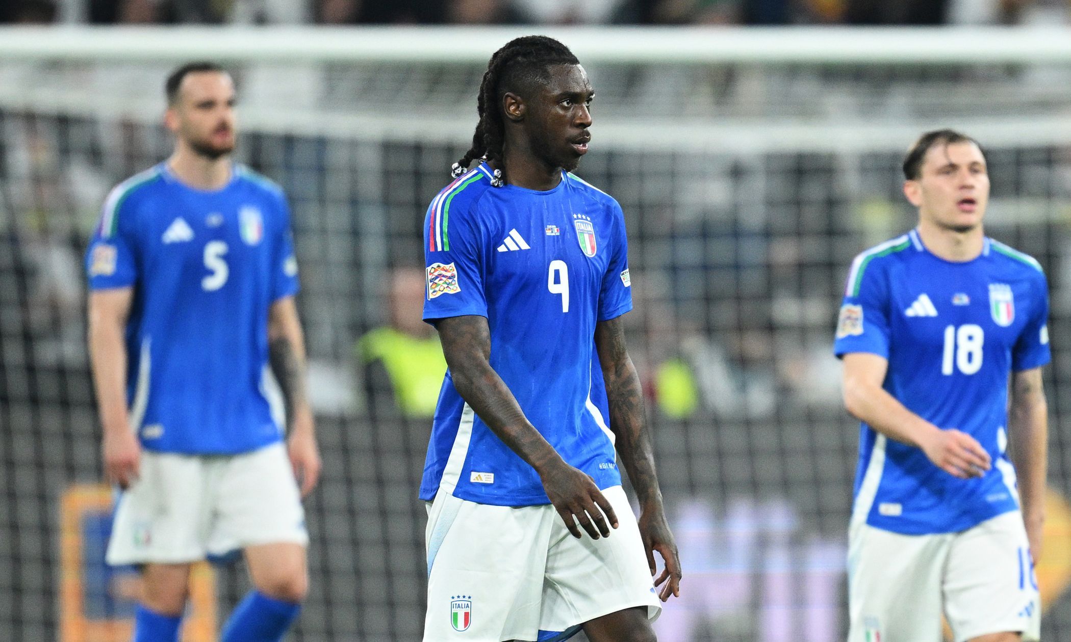 Italia, Kean: "Nel secondo tempo atteggiamento diverso, sono comunque ...