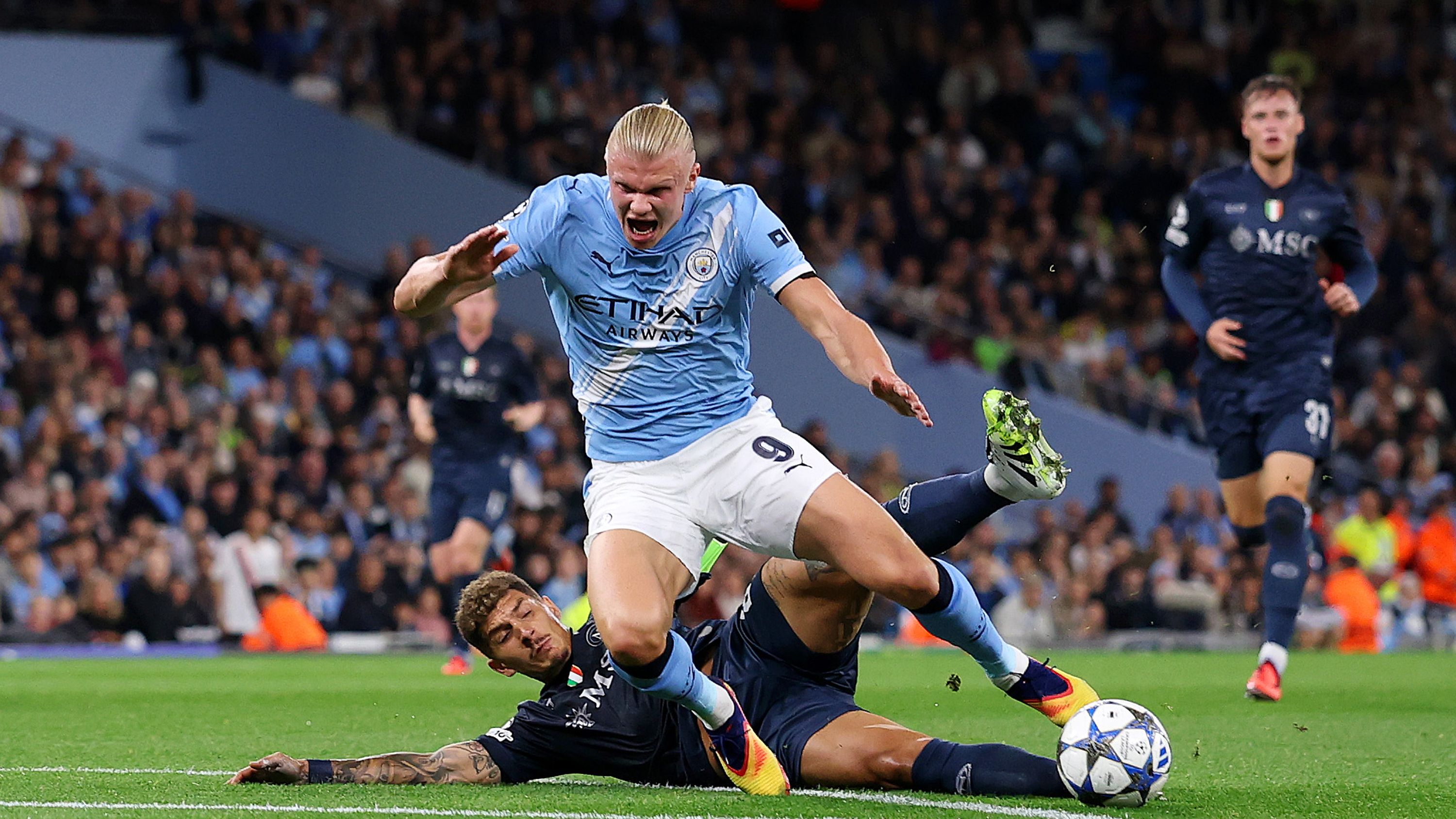 Manchester City-Napoli, la MOVIOLA: rosso diretto per Di Lorenzo col ...